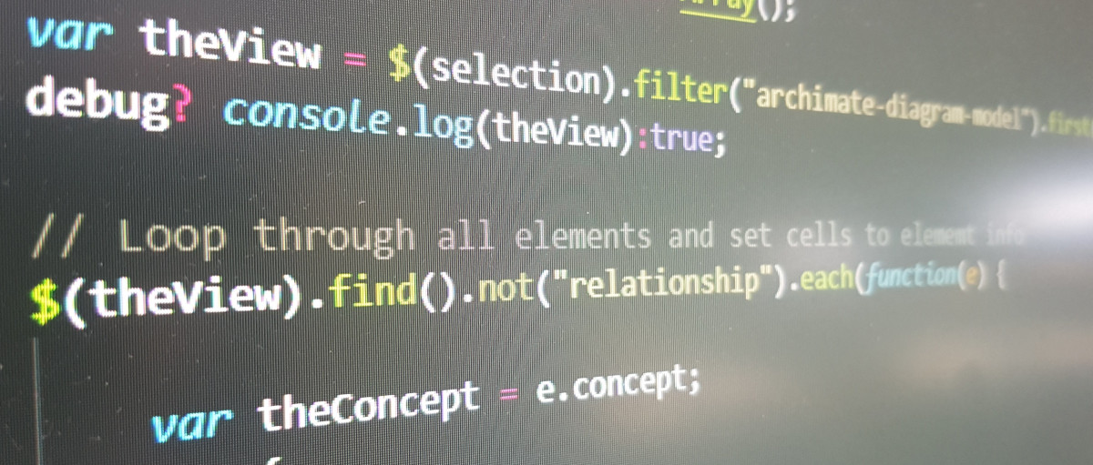 JArchi Scripting: Export to CSV – General Geekery